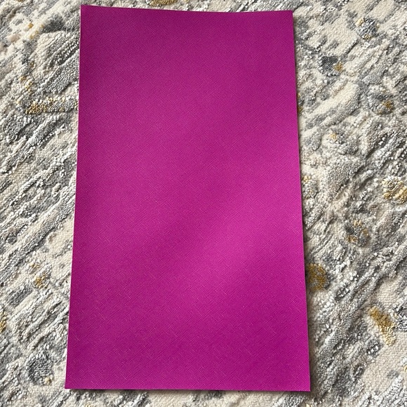 Office | Faux Leather Sheet Magenta | Poshmark